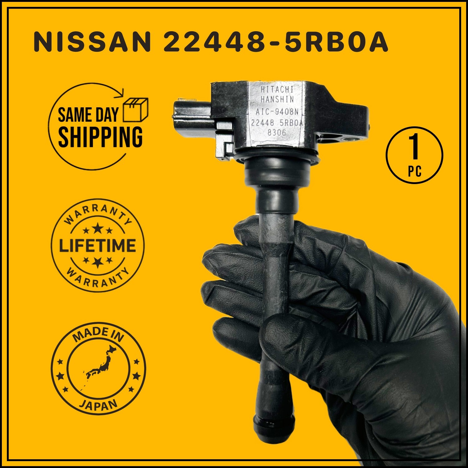 OEM x1 Ignition Coil For 2012-2019 Nissan Versa Note 1.6L Versa SL ...