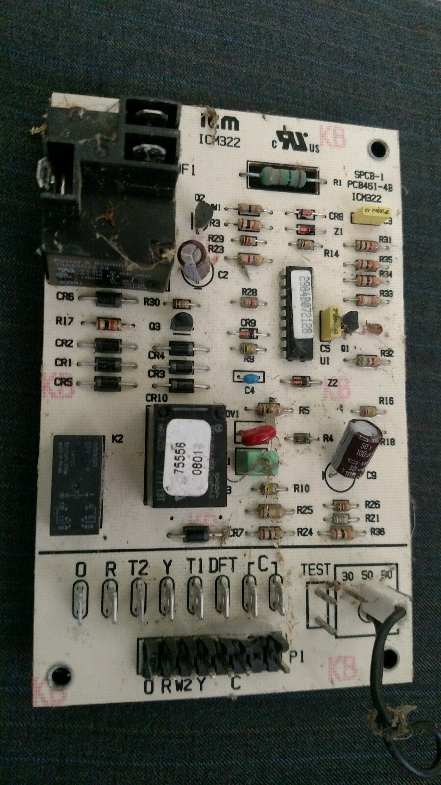 ICM Controls ICM321 PCB461-4B SPCB-1 Control Board | eBay