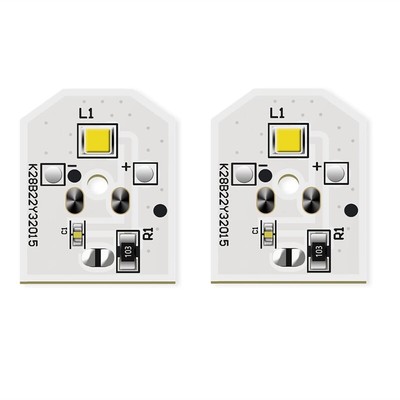 2X(WR55X11132 WR55X25754 LED Light for Refrigerator Replace WR55X30602 ...