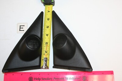 1996-2002 TOYOTA 4RUNNER TWEETER DOOR SPEAKER MIRROR MOUNT COVER BLACK ...