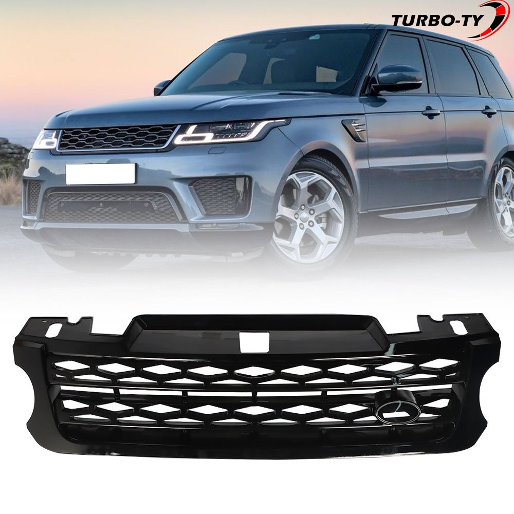 LR054767 For 14-17 Range Rover Sport Black Mesh Front Upper Hood Center ...