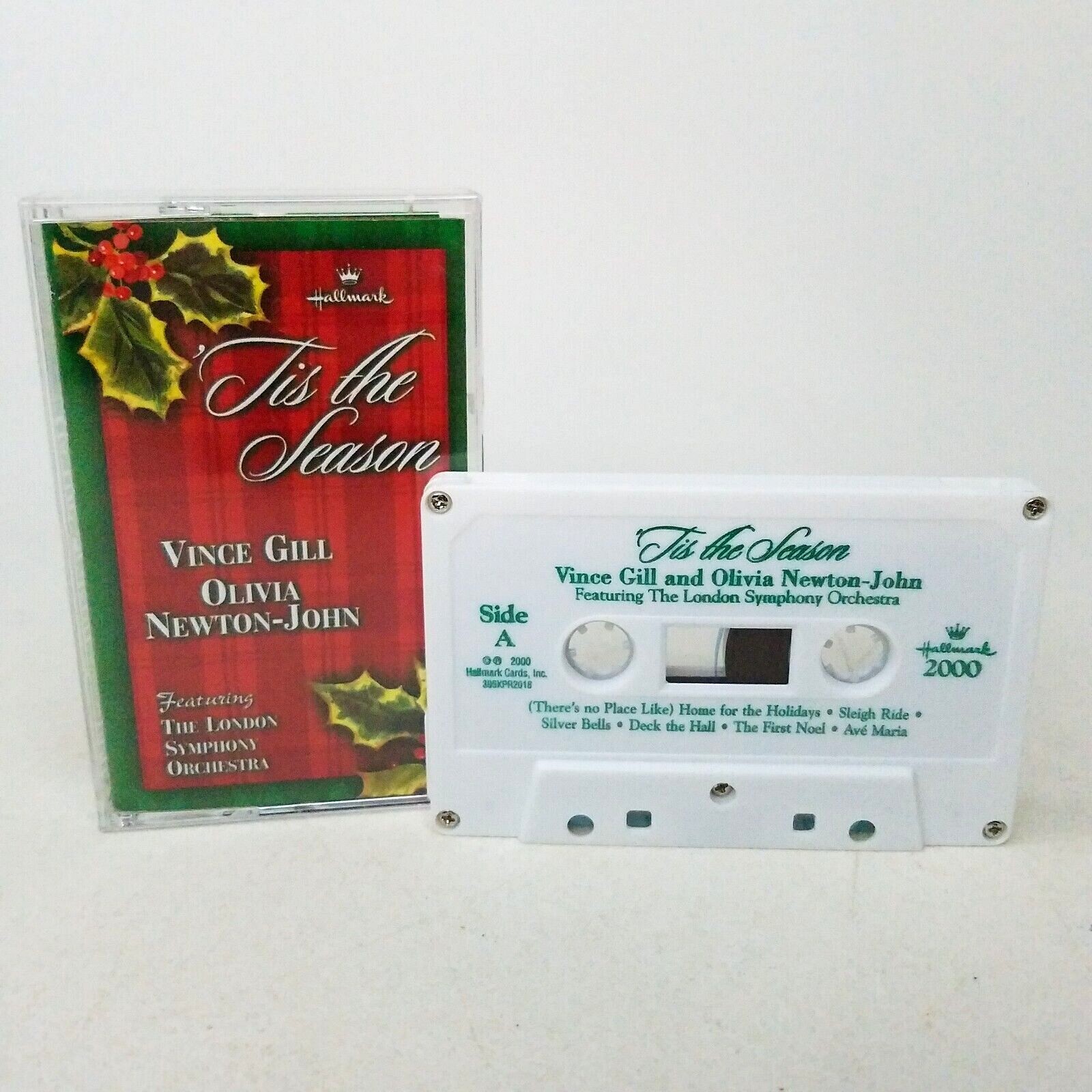 Hallmark Tis the Season Vince Gill Olivia Newton John (Cassette 2000 ...