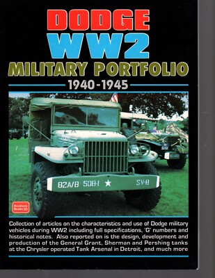 Dodge WW2 Military Portfolio 1940-45 | eBay Australia
