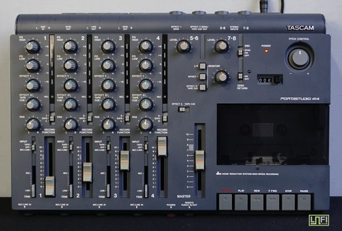 Tascam Portastudio 414 Vintage 4 Track Multitrack Cassette Tape ...