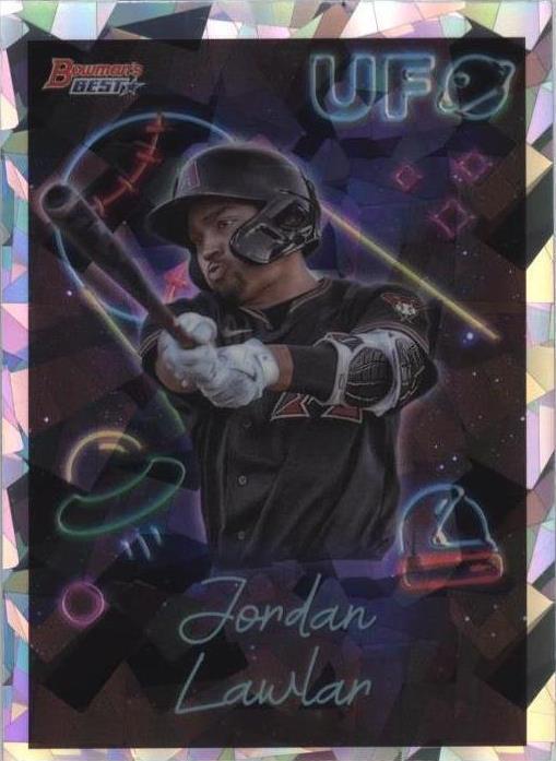 2022 Bowman's Best - Bowman Ufo Jordan Lawlar #UFO-2 Atomic Refractor ...
