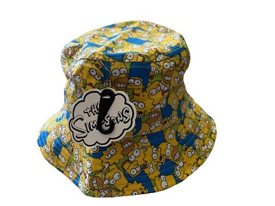 RARE NEW W/Tags MAD Engine Bucket Hat The Simpsons Matt Groening HTF ...