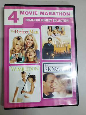 4 Movie : The Perfect Man/Head Over Heels/Wimbledon/The Story of Us DVD ...