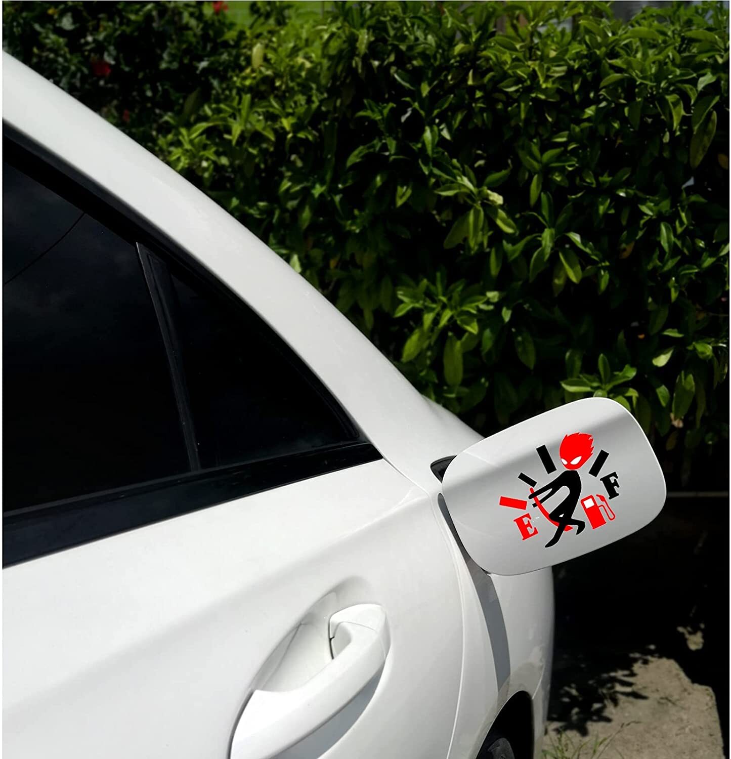 High Gas Consumption Decal Funny Laptop Fuel Gage Gas tank Bumper ...