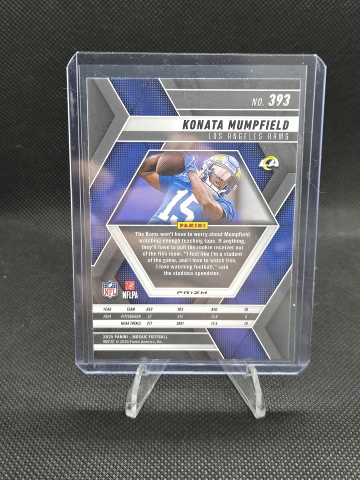 2025 PANINI MOSAIC - KONATA MUMPFIELD - ROOKIE (RC) - RAMS | eBay