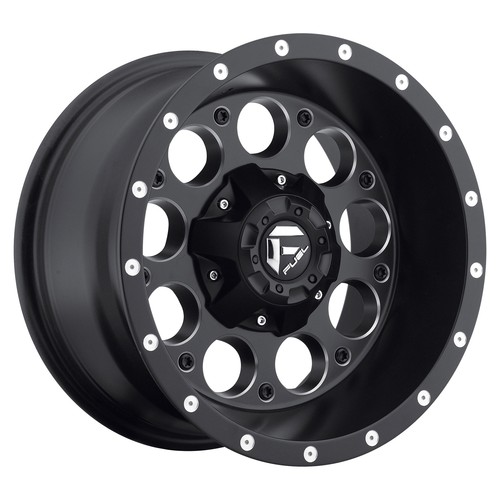 1 New Fuel Wheels Revolver D525 17x9 5-114.30/127 -12 Matte Black ...