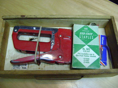 Swingline Heavy Duty Tacker Stapler #800 W/ Storage Box & Belt Holster ...