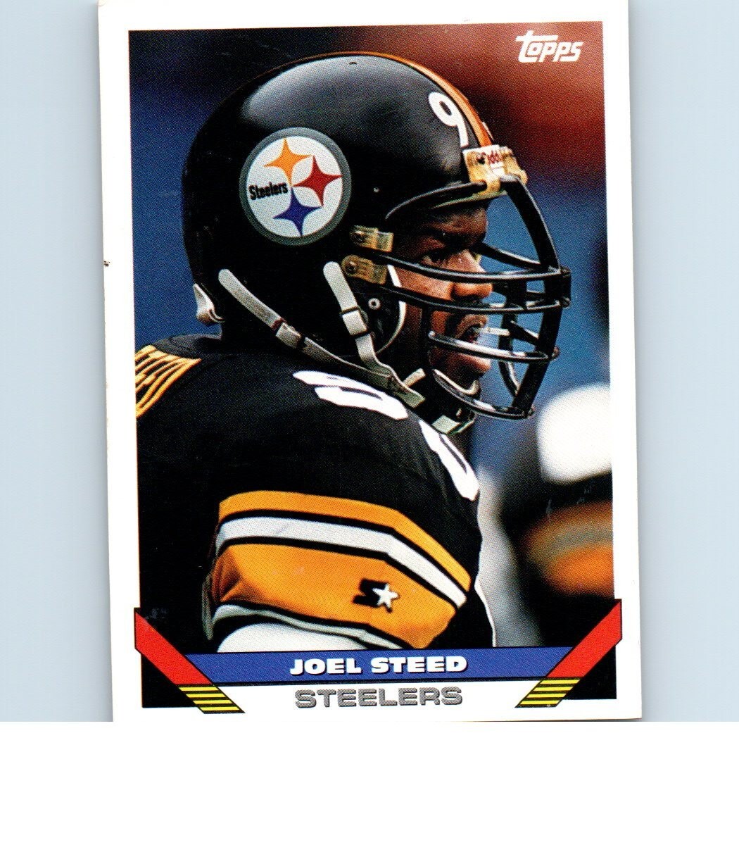Joel Steed 456 Steelers 1993 Topps NFL Football Trading Card | eBay