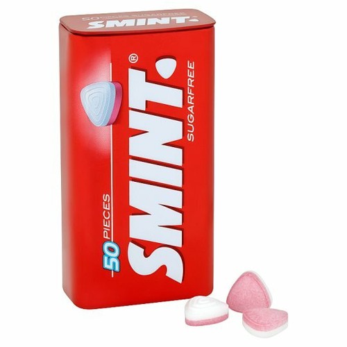 SMINT XXL PEPPERMINT STRAWBERRY SPEARMINT - SUGARFREE CANDY 50 MINTS IN ...