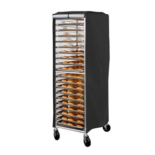 Bread Rack Cover with Bag Bun Pan Rack Cover for Restaurant Kitchen ...