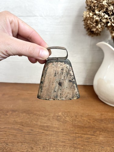 Primitive Rusty Cow Bell | eBay