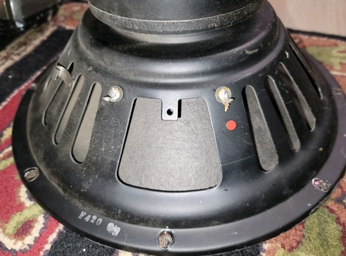 1967 Fender Twin Reverb Utah 12" Speaker 328702 081802 F420 | eBay