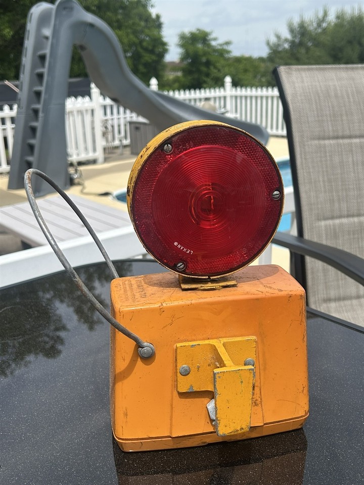 Vintage Railroad Train Star Flasher Signal Light, Flash Orange ...