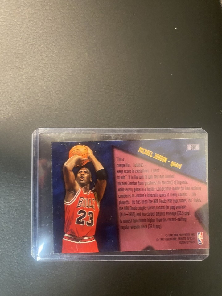 1997 Fleer Ultra Step-It-Up #280 Michael Jordan Bulls | eBay