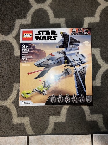 LEGO Star Wars 75314: The Bad Batch Attack Shuttle - New In Sealed Box ...
