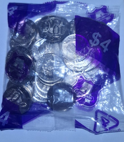 2019 IRB & 2020 JC Mixed 10c Ten Cent Coin Security Bag - Lyrebird, 40 ...