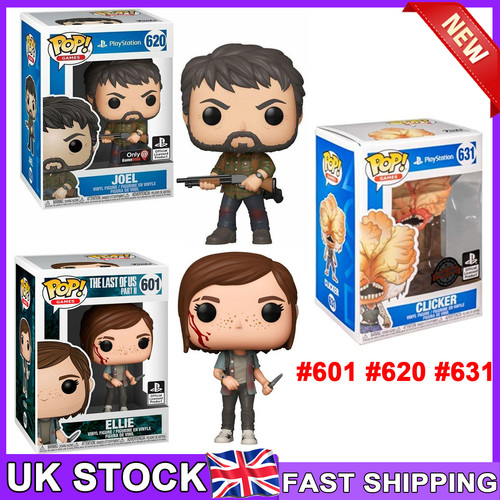 The Last of Us Ellie Signed Funko Pop! #601 #620 #631 Action Figure Toy ...