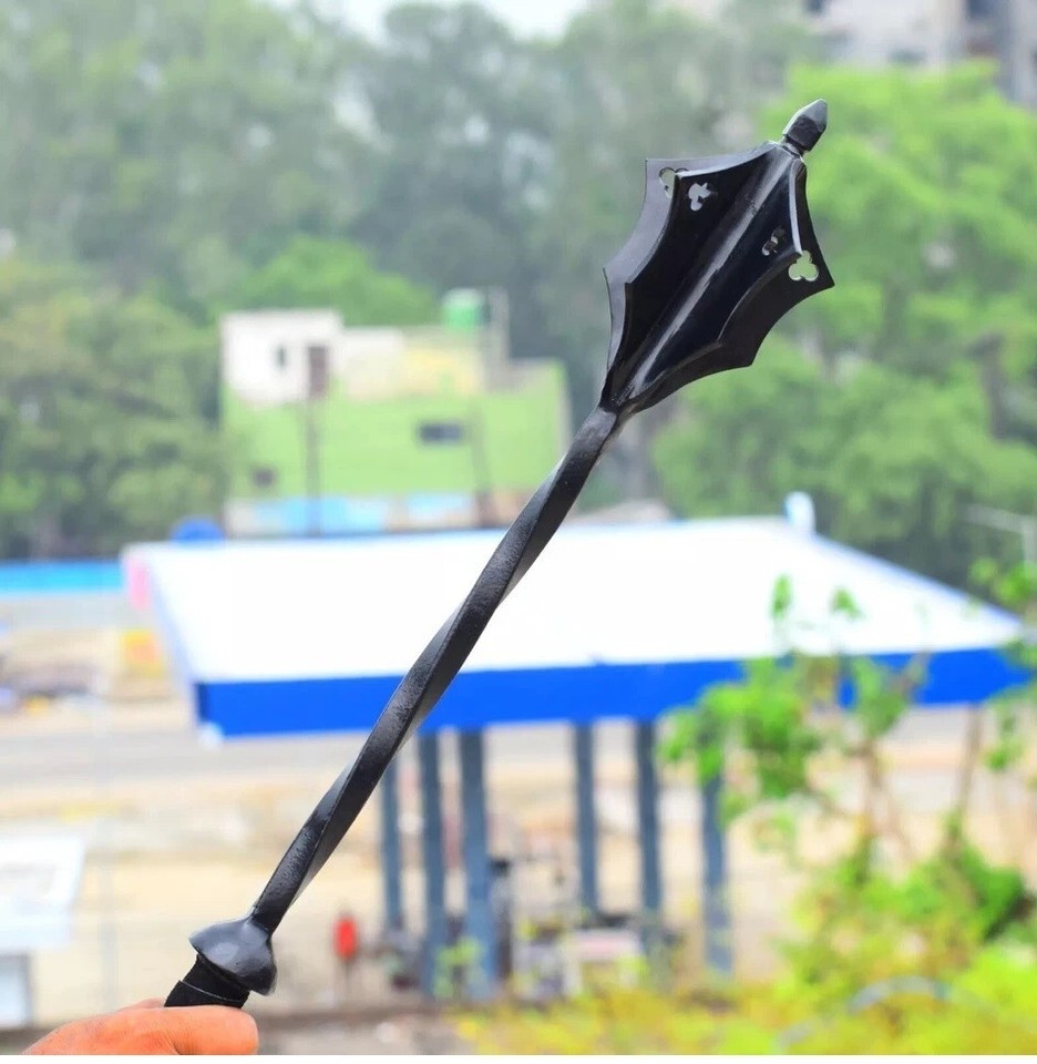 Medieval Spiked Mace Flail Morningstar Weapon | Solid Metal Warrior ...