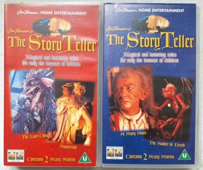 Jim Henson's The Storyteller VHS Tapes Volume 1 & 2 - New & Sealed ...