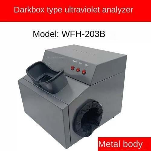 Laboratory Fluorescence Analyzer Dark Box UV Lamp Analyzer Triple UV ...