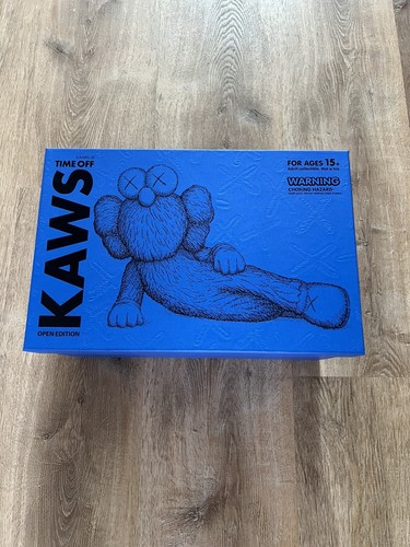 KAWS TIME OFF Vinyl Figure Blue | eBay