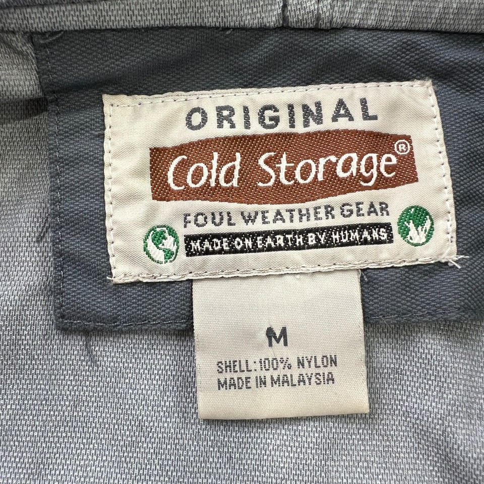 Vintage Original Cold Storage Foul Weather Gear Nylon Windbreaker ...