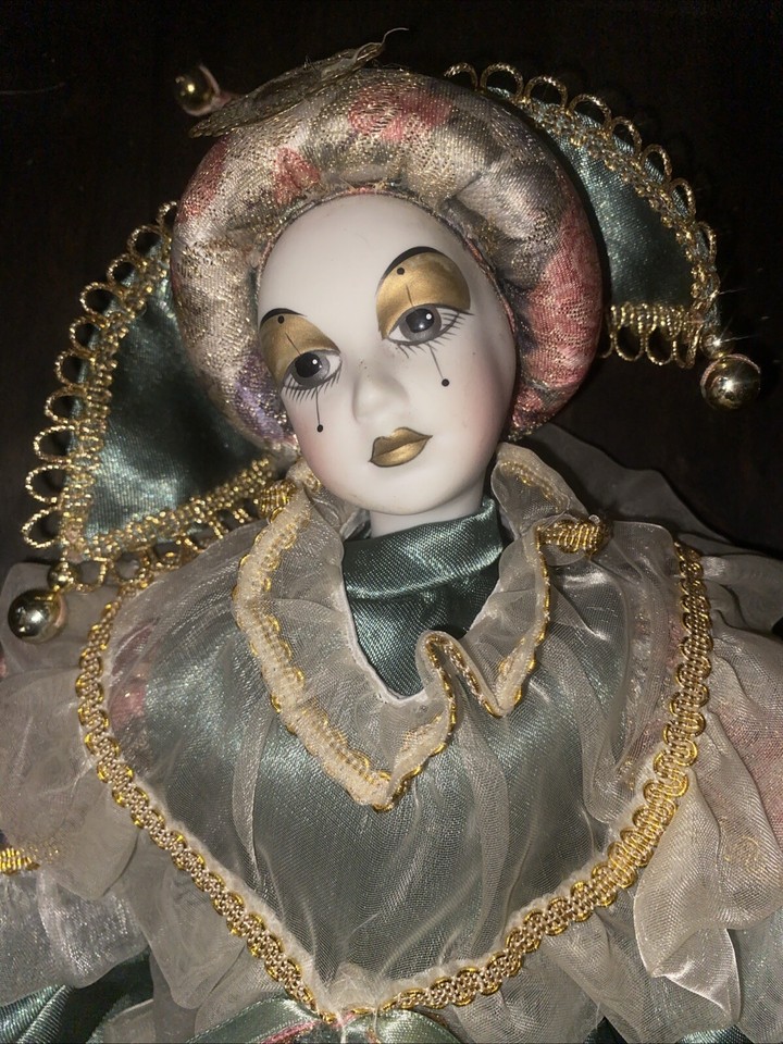 Vintage Chinese New Year Jester, Porcelain Doll | eBay