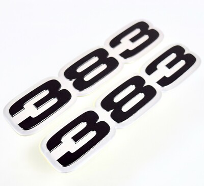 2x Black 383 Badge Emblem Front Fender Hood Pair For Mopar 69 Camaro 70 ...