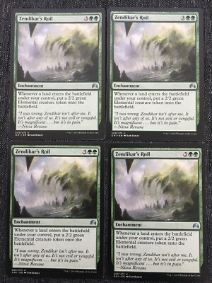 ZENDIKAR'S ROIL X4 Magic Origins Magic MTG NM/LP | eBay