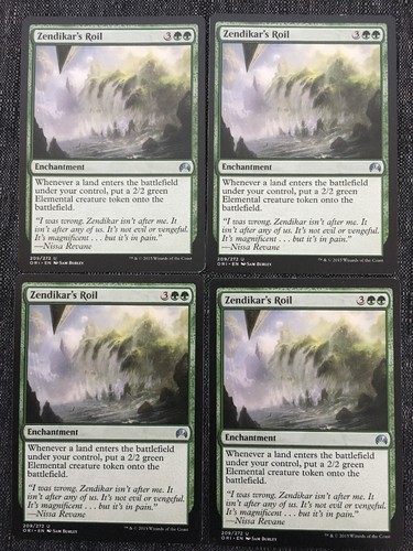 ZENDIKAR'S ROIL X4 Magic Origins Magic MTG NM/LP | eBay