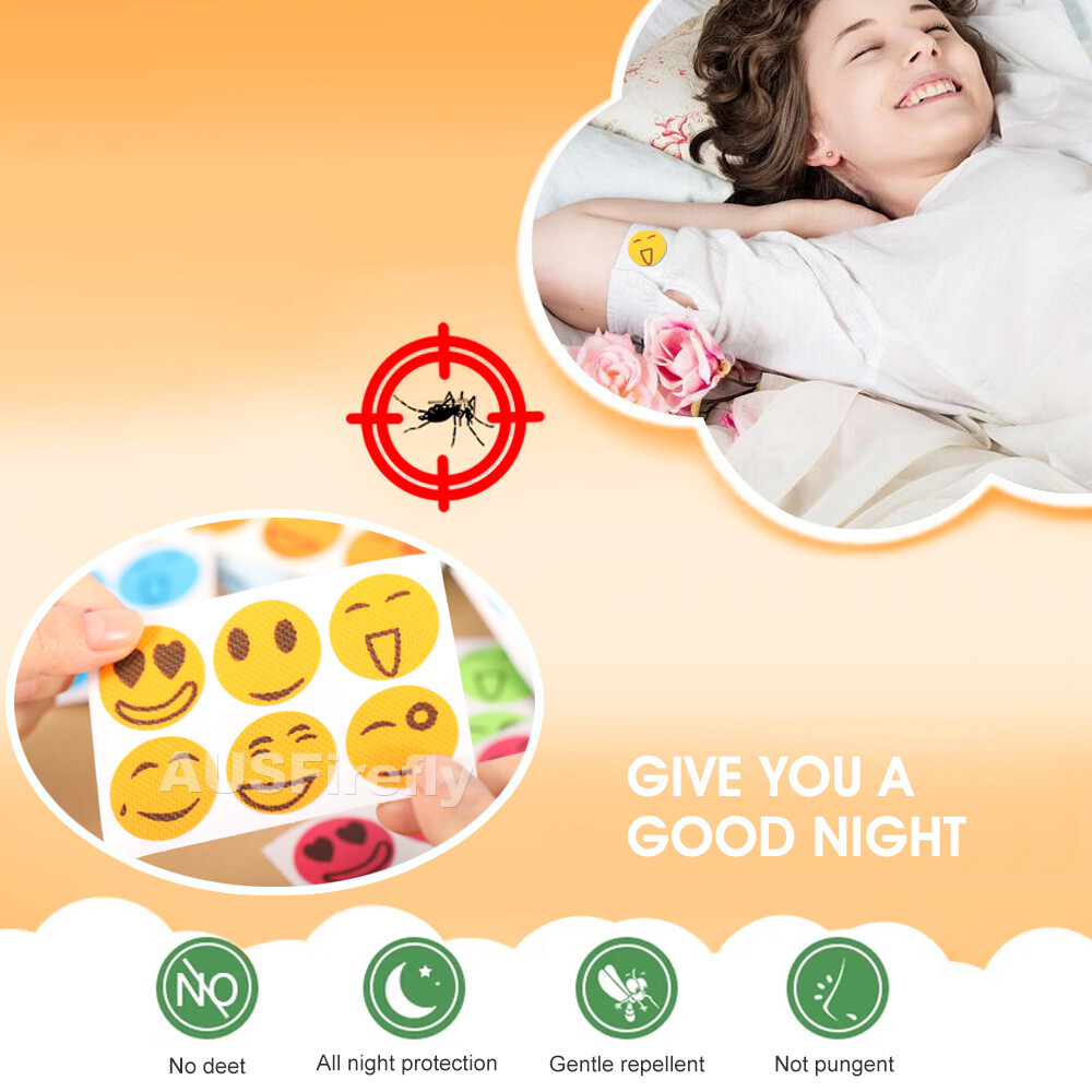 Mosquito Repellent Stickers Anti-Toxic Natural Patches Insect Bug ...