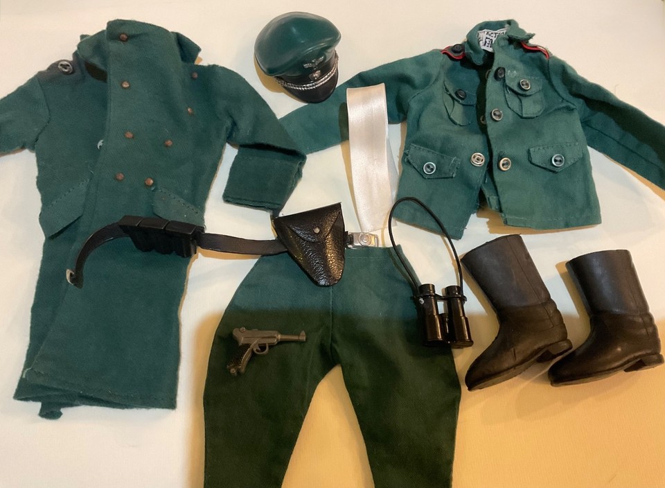 Vintage action man German Staff Officer WW2 Colditz escape Palitoy 12 ...