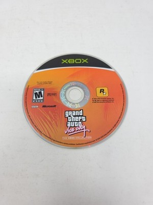 Grand Theft Auto Vice City Microsoft Xbox Disc Only GTA The Xbox ...