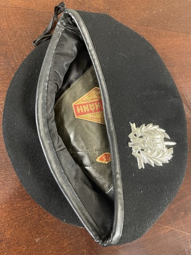 Sold VIETNAM WAR ARVN NATIONAL POLICE CSDC BLACK BERET SIZE 55CM | eBay