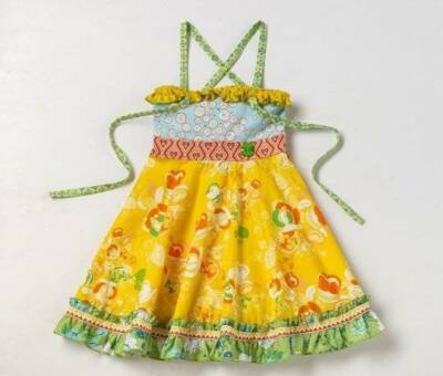 Matilda Jane Platinum Size 6 Fresh Squeezed Ellie Roundabout dress NEW ...