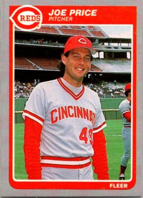 1985 Fleer Baseball 548 Joe Price | eBay