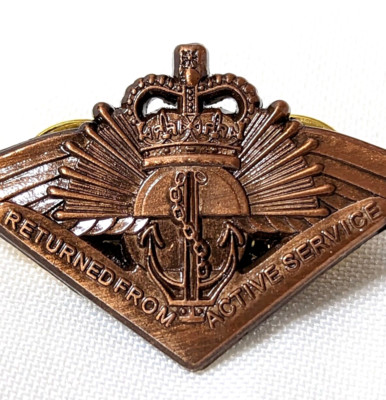 Australian Defence Force ADF Returned from Active Service Badge RASB | eBay