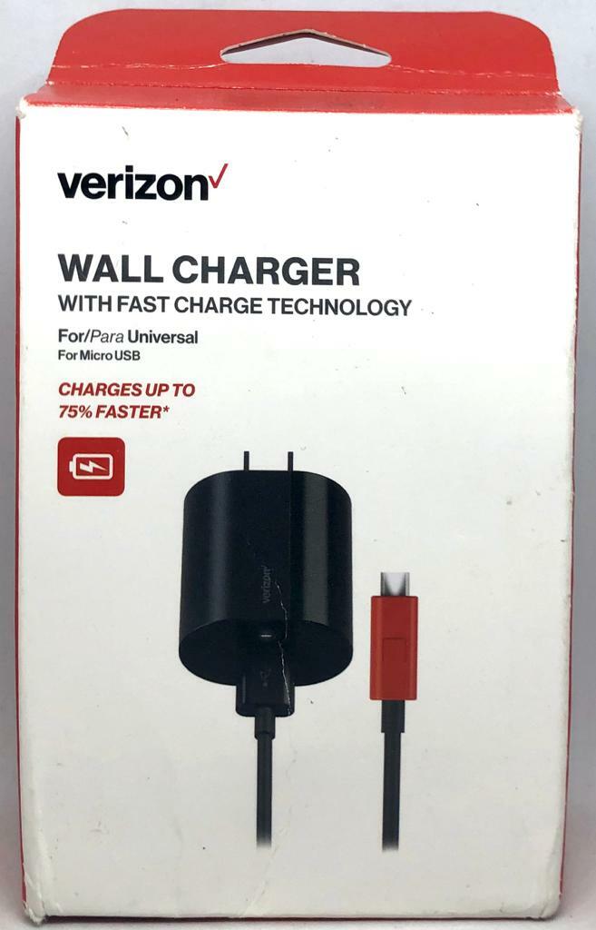 Original Verizon Wall Charger or Car Charger for Micro USB, USB-C ...