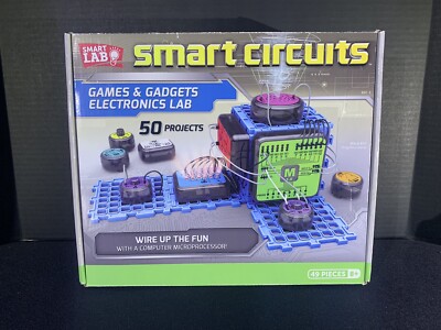 Smart Circuits SmartLab Toys Games & Gadgets Electronics Lab Ages 8 ...