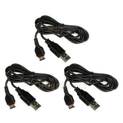 3 USB Cable for Phone Samsung u450 Intensity a767 Propel U430 U640 ...