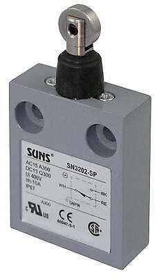 SUNS SN3202-SP-C Sealed Roller Plunger Limit Switch w/ M12 Connector ...