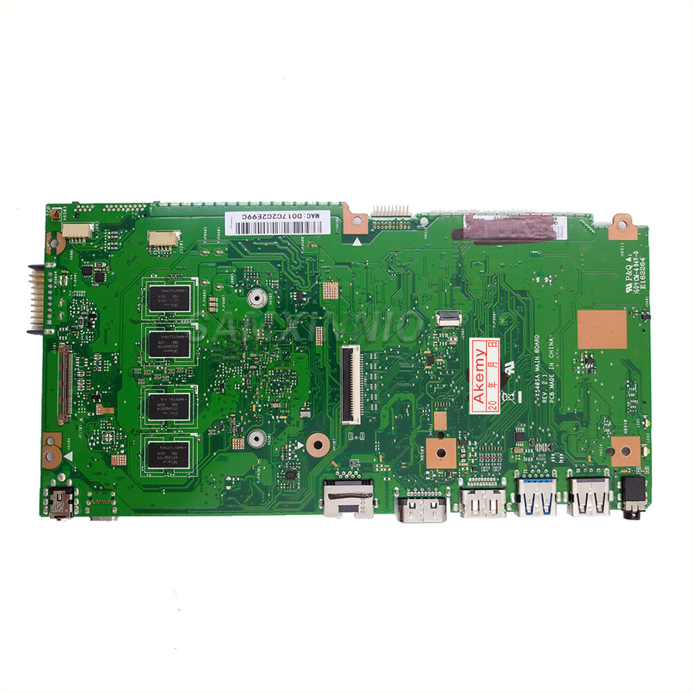 For ASUS F540S F540SA R540S R540SA X540S X540SA Motherboard 4GB RAM ...