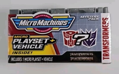 2022 Micro Machines Mystery Pack Playset + Vehicle Set 1B-01 🔥 Optimus ...