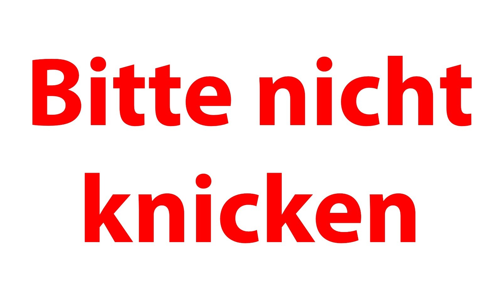 Etiketten BITTE NICHT KNICKEN selbstklebend versch. Farben + Mengen zur ...