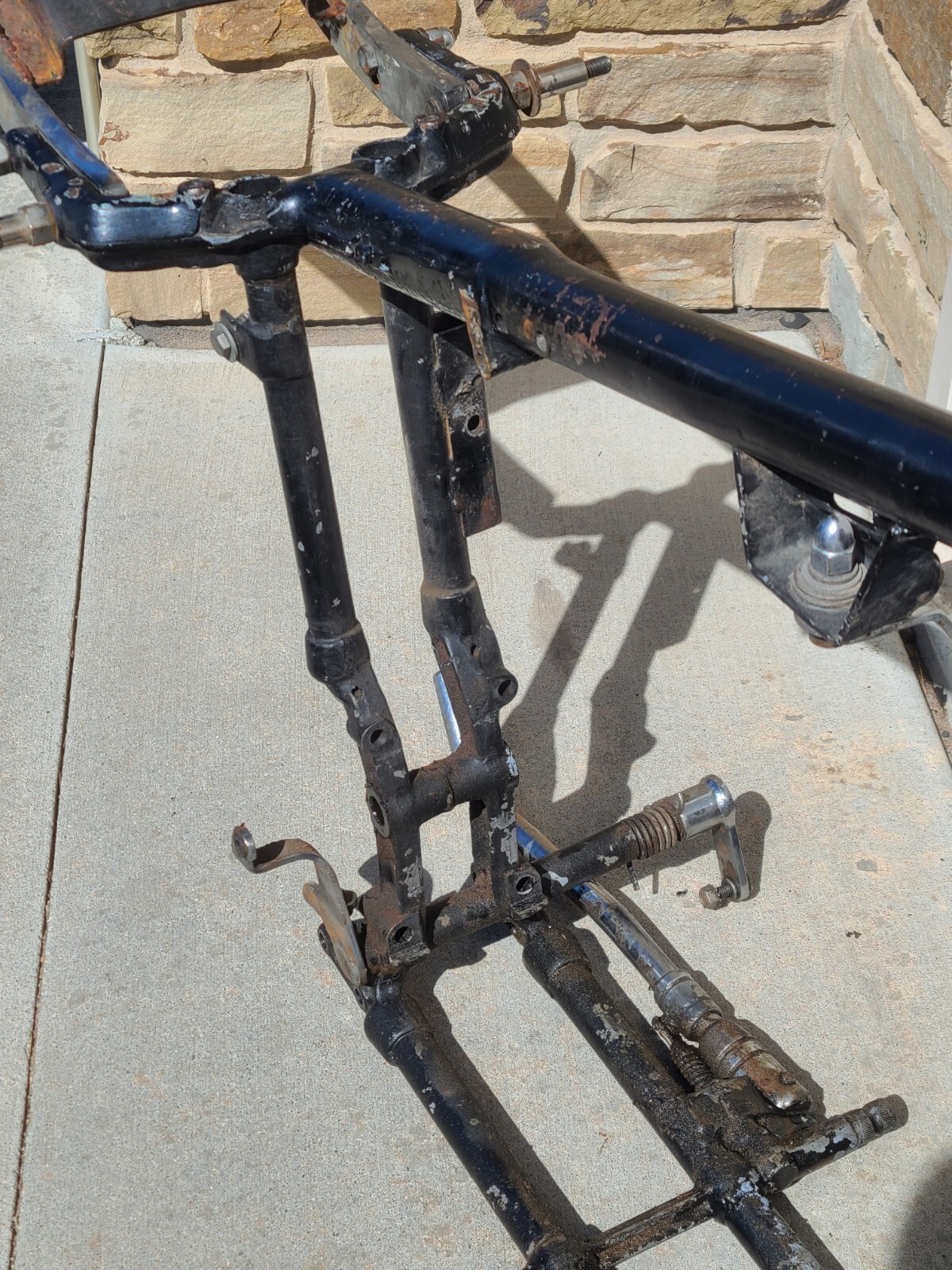 1970 Harley-Davidson Sportster Ironhead Frame | 47584-56 | Black ...