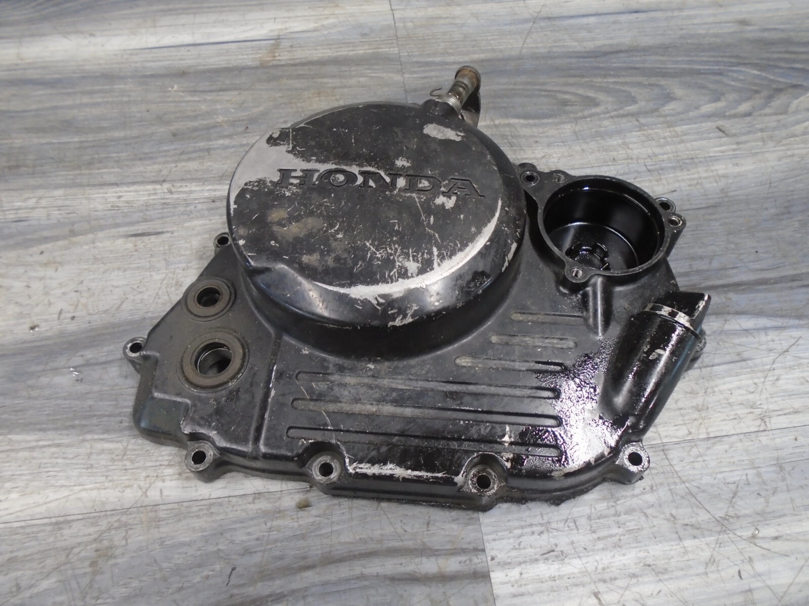 1984 84 Honda XR200 XR 200 Motorcycle Bike Engine Clutch Cover Guard | eBay